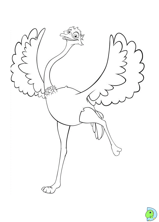 Dinokids - Desenhos para colorir: Desenhos de Khumba para colorir