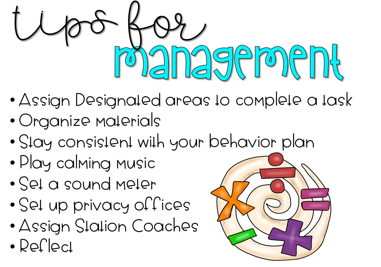 Math Workshop Behavior Tips! - The Teacher Talk