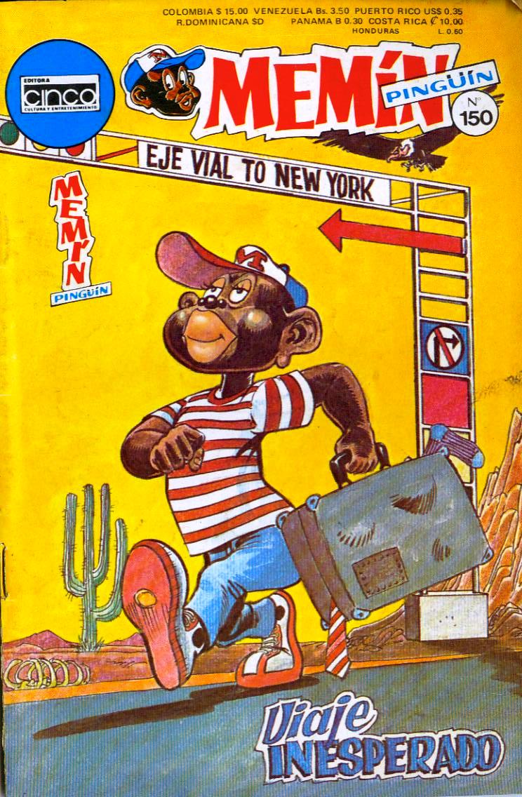 Mexico Comic Sonrisas: Memin Pingüin - Ed. Cinco (146 al 150)