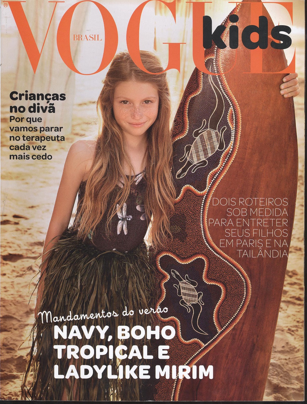 Cecilia Prado: Cecilia Prado na Vogue Kids