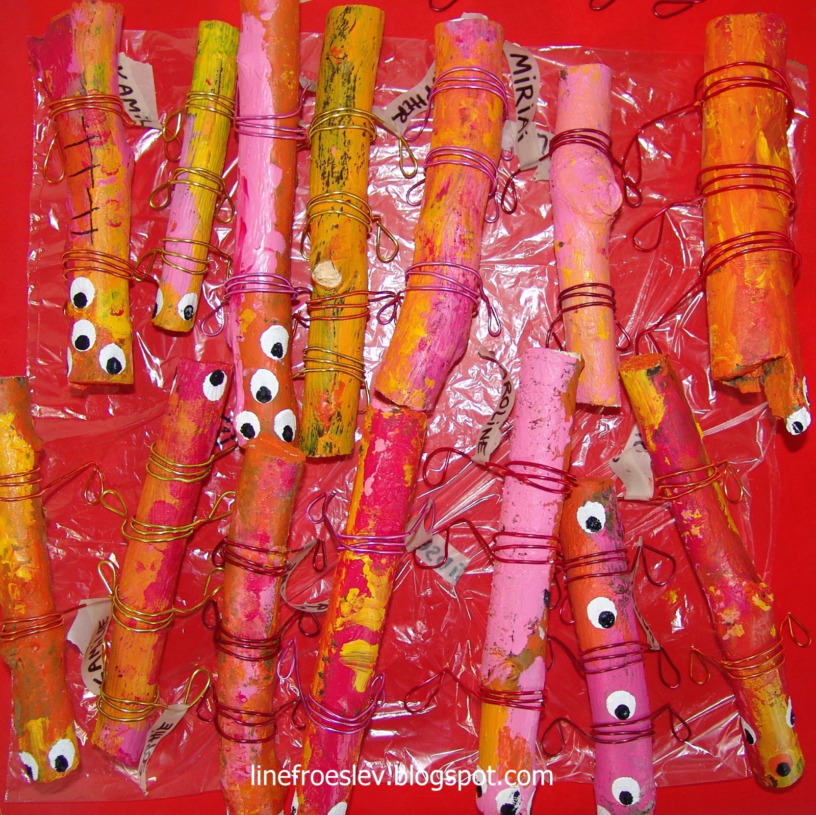 Line Frøslev: Flere vandrende pinde