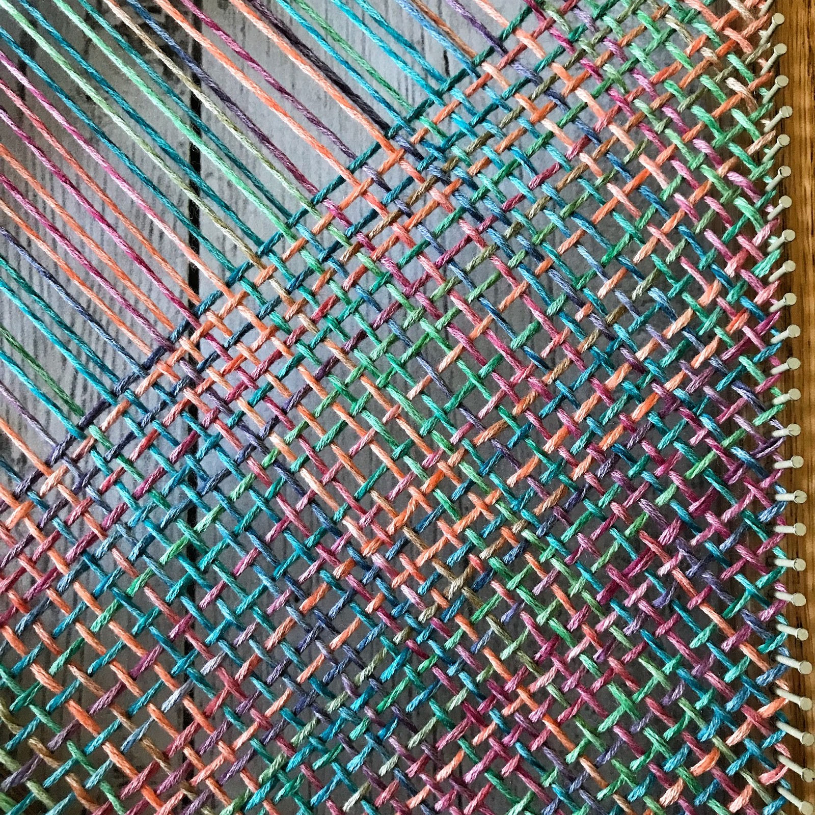 Angela Tong Designs: Tri Loom Weaving with Brown Sheep Company's Synchrony