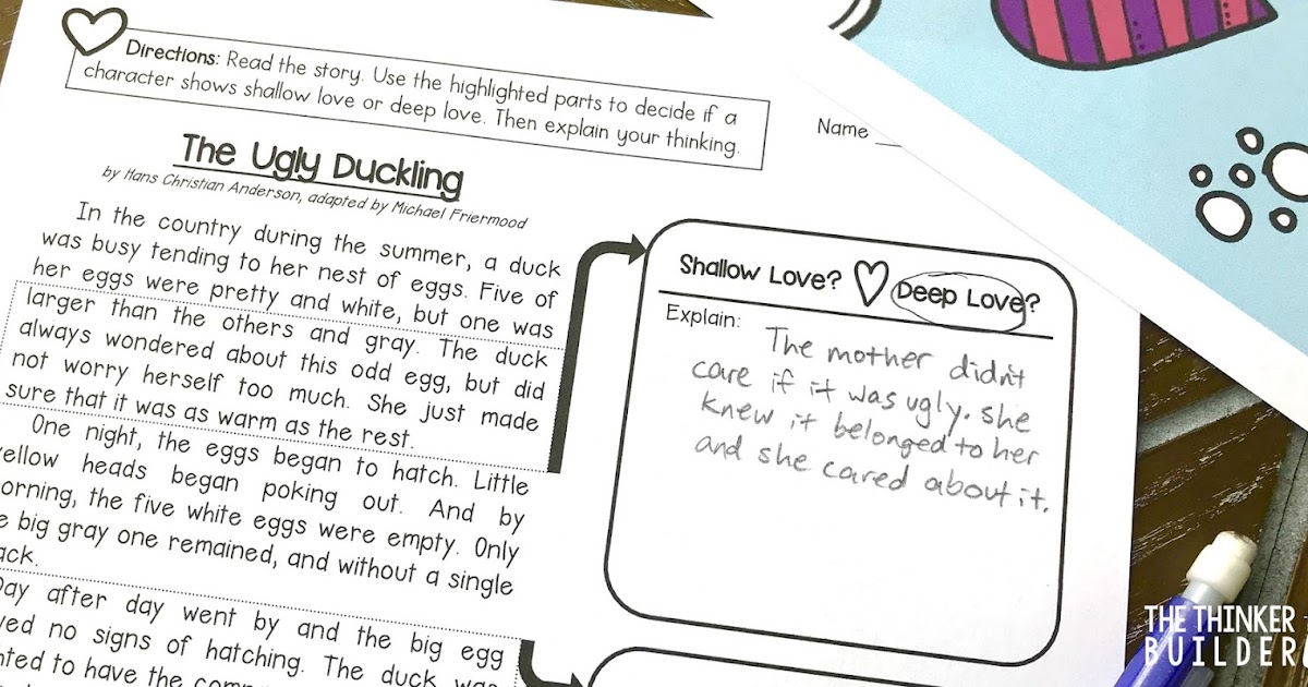 Levels of Love: Valentine's Day Close Reading