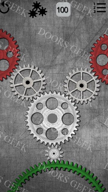 Gears Logic Puzzles Level 100 Solution ~ Doors Geek
