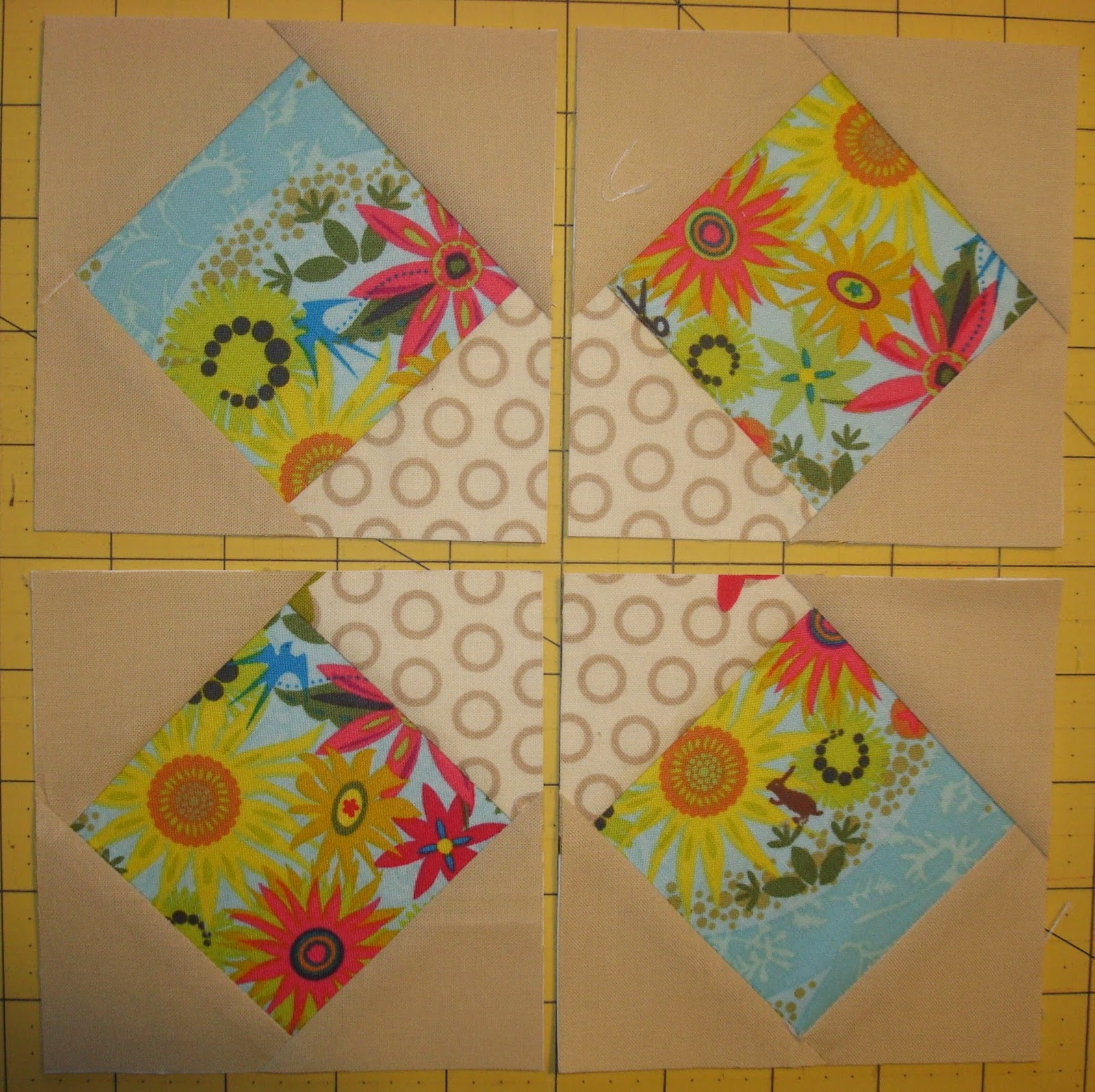 Little Bunny Quilts: QCQAL Block #3 -- Rolling Stone