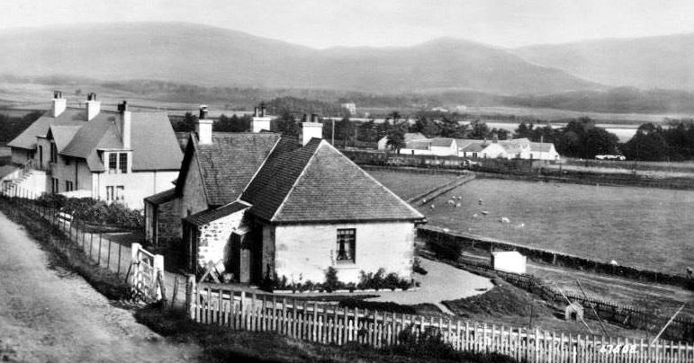 Tour Scotland: Old Photograph Camphill Beattock Scotland