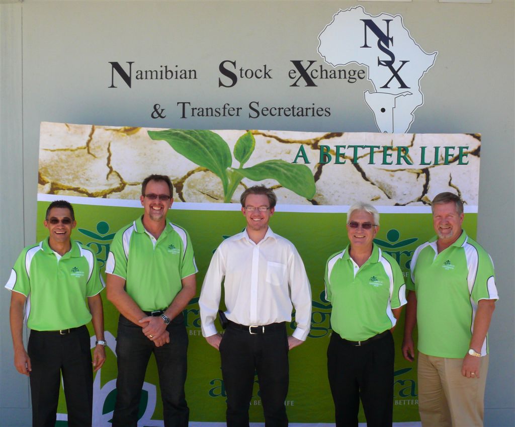 Agri Alert Namibia: First Agra Shares Traded