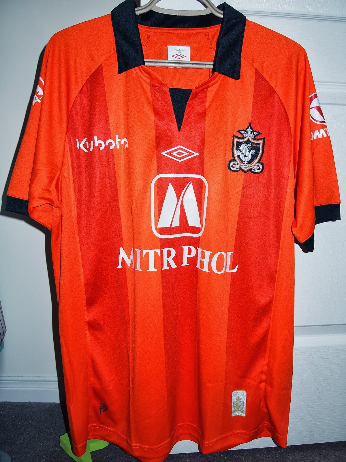 My Umbro Football Jerseys Collection: Ratchaburi FC 2013-2014 Home S/S ...