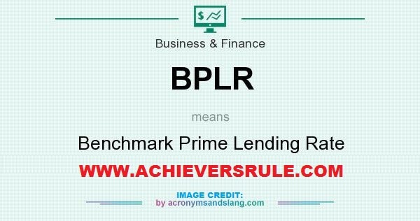Base Rate - Benchmark Prime Lending Rate