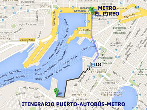 Sinis cansado tema pireo grecia mapa Investigación Pertenece web