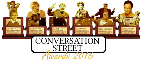 Coronation Street Blog: Vote for Conversation Street's yearly awards