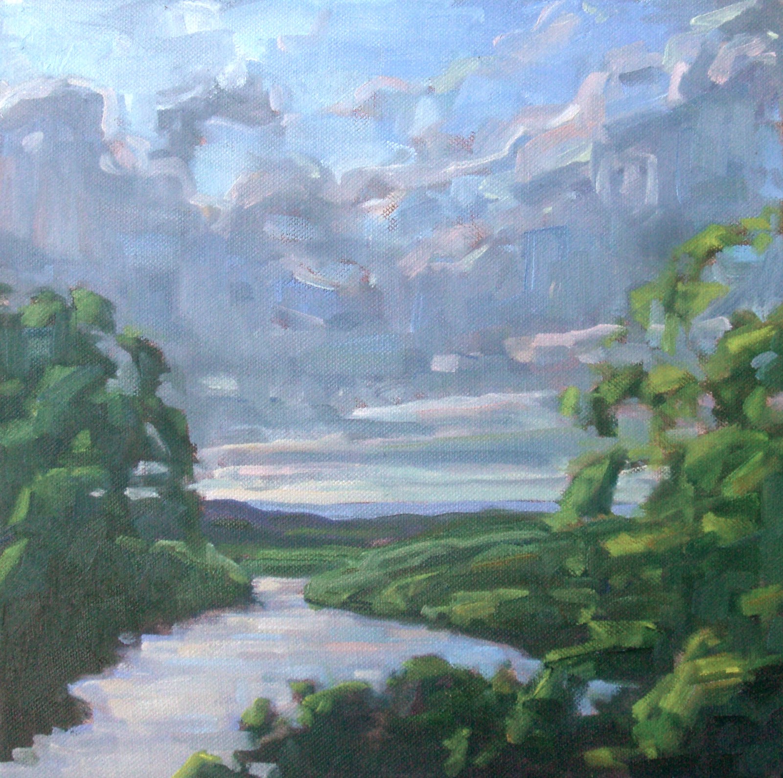 Oil Paintings by KEN DORROS: Chromatic Gray