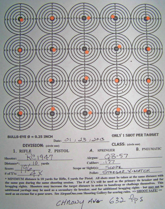 Archer on Airguns: QB57 Air Rifle Test and Review by Randall