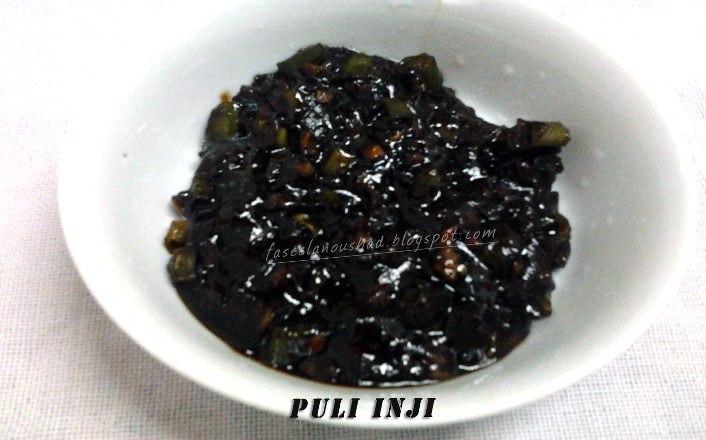 GOOD FOOD ENDS WITH GOOD TALK: Puli Inji