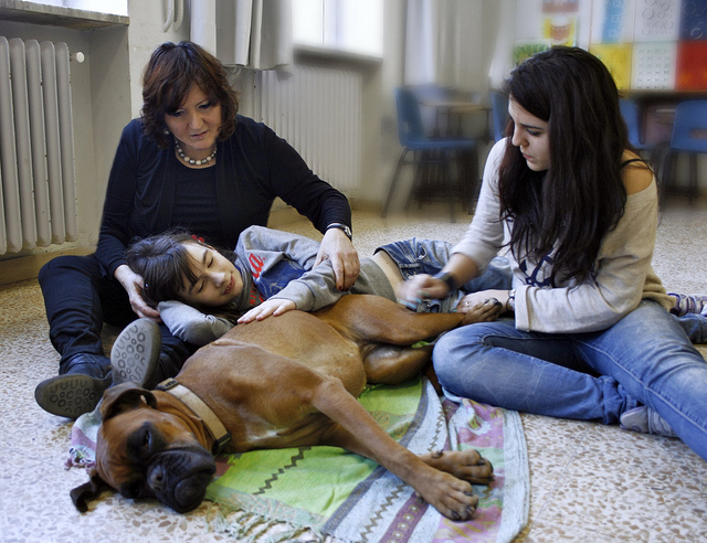 pet therapy e bambini