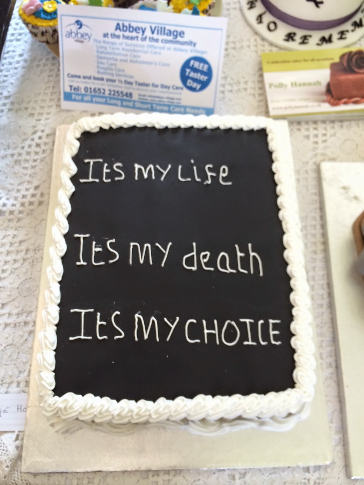 Respect Funeral Cakes