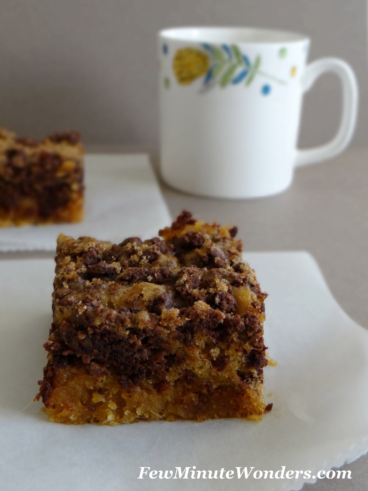 Chocolate Mango Marble Bars : Home Baker's Challenge # 2 - Few Minute ...