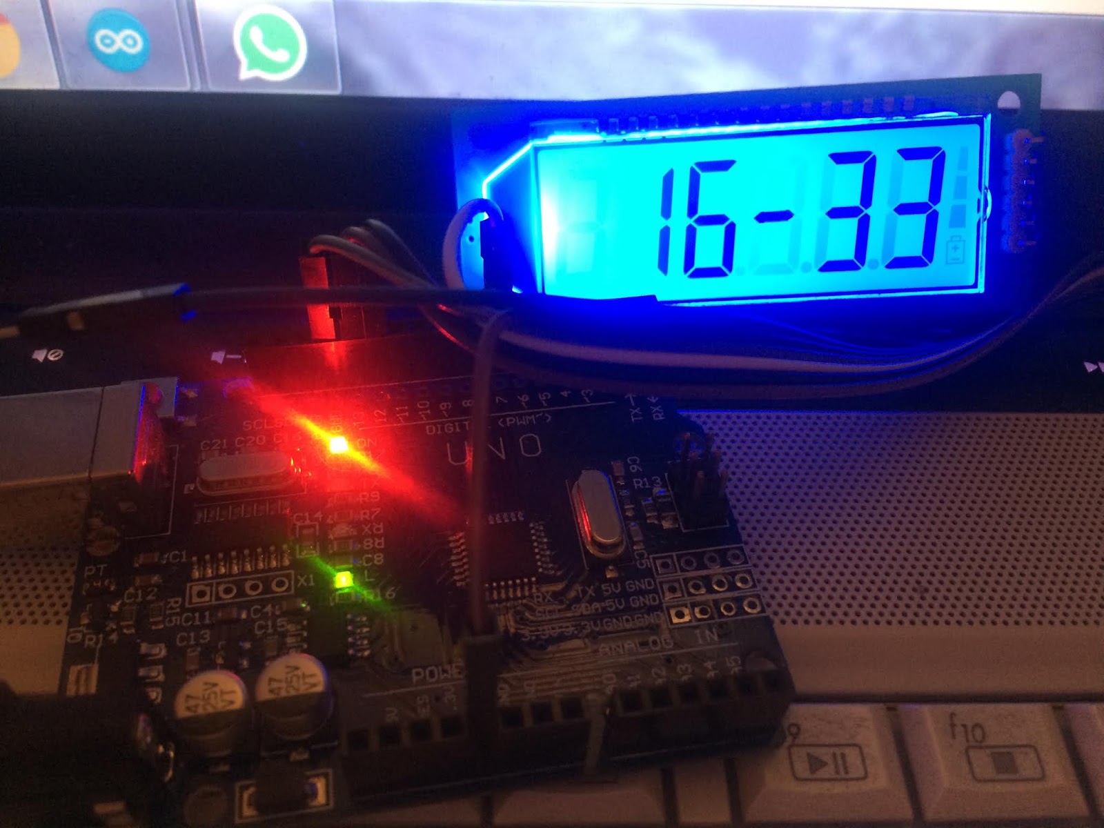 Arduino tehNiq: 6 Digit 7 Segment HT1621 LCD Display Module with Arduino