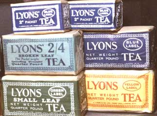 History of All Logos: All Lyons Tea Logos