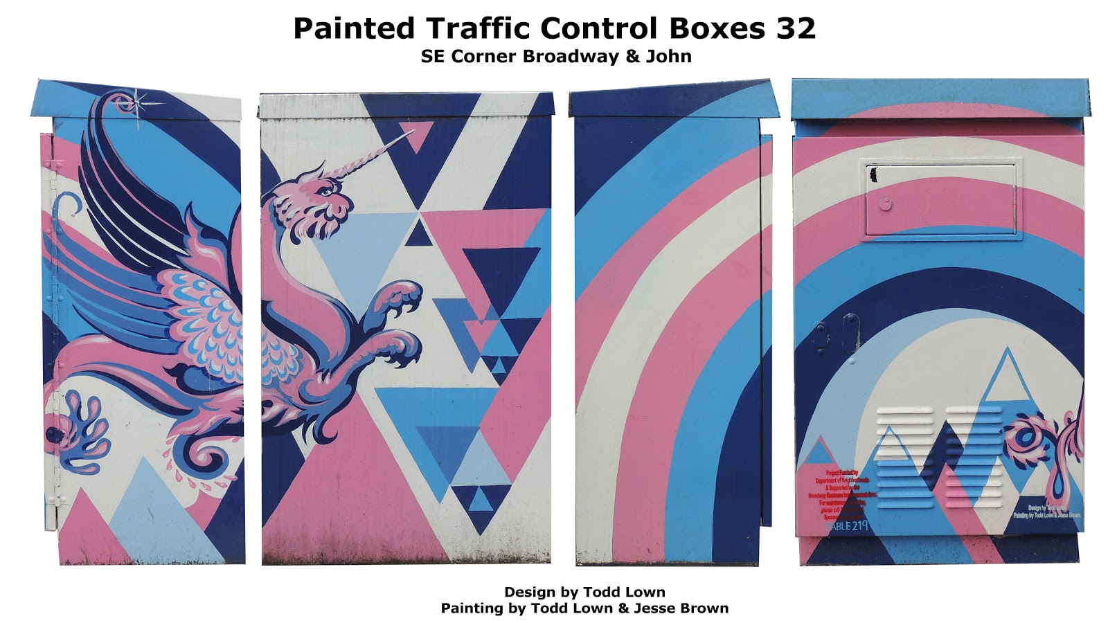 Travels with Cherri: Seattle's Painted Traffic Control Boxes 32