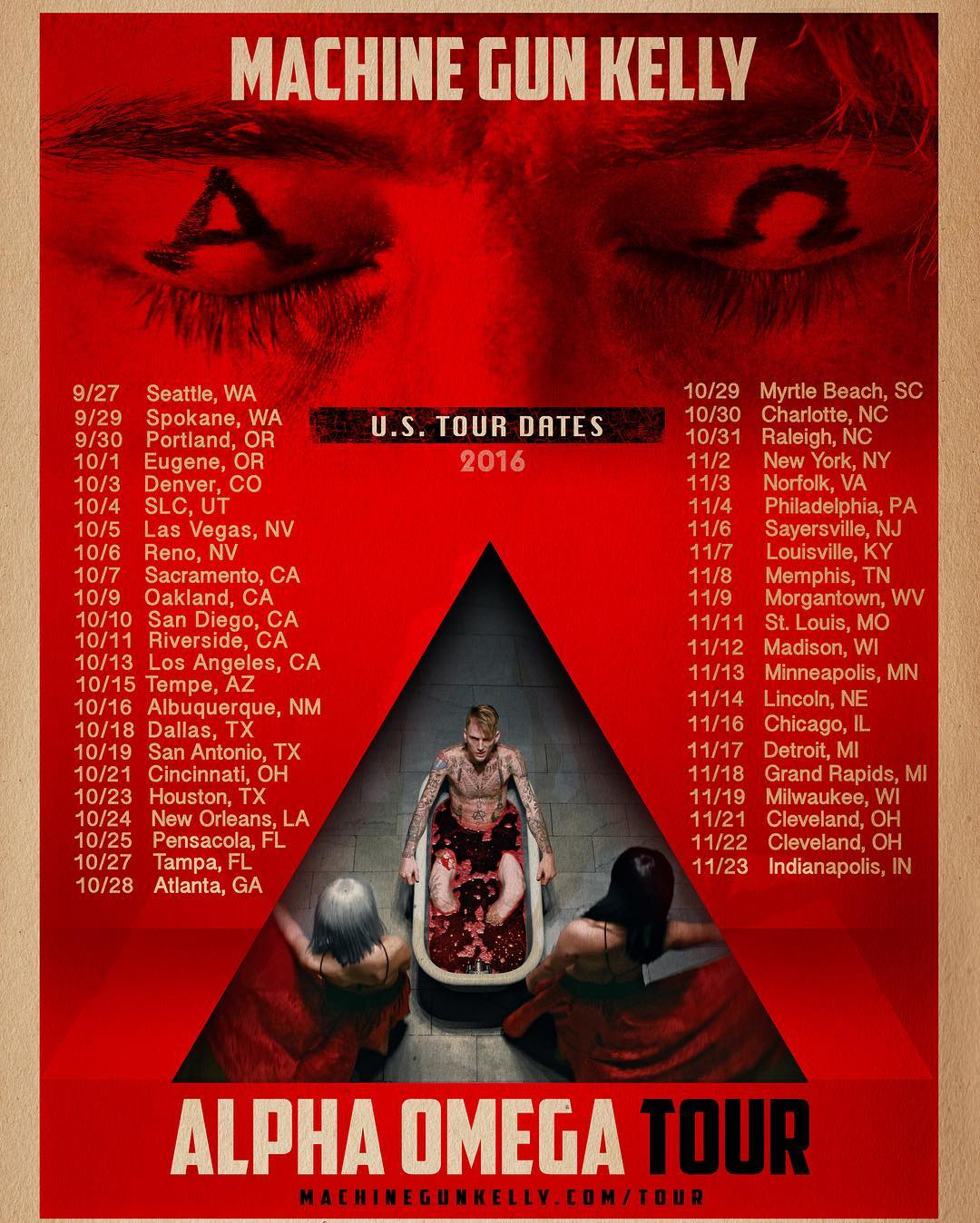 Machine Gun Kelly Premieres "Young Man" Music Video