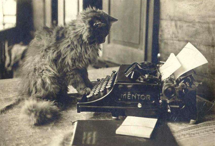 oz.Typewriter: Cats and Typewriters: Dedicated to the late Tilman Elster