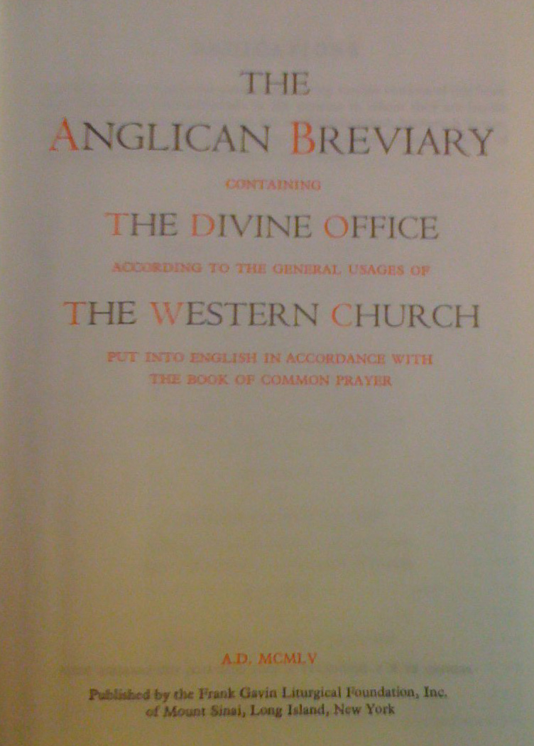 3:15: 10 M-arks of Anglo-Catholicism