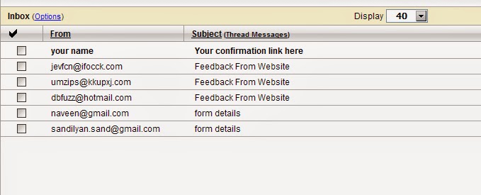 Email Confirmation Concept
