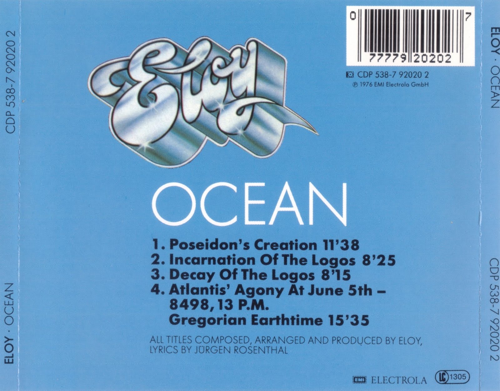 Gigadiscos: Eloy - Ocean 1977