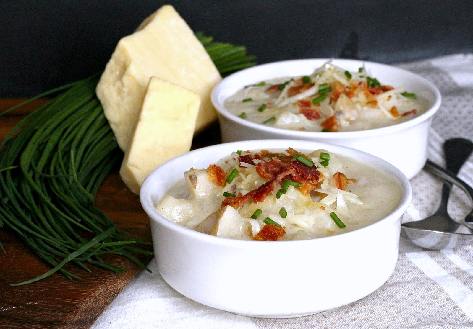 Cheesy Potato Soup - Grateful Prayer | Thankful Heart