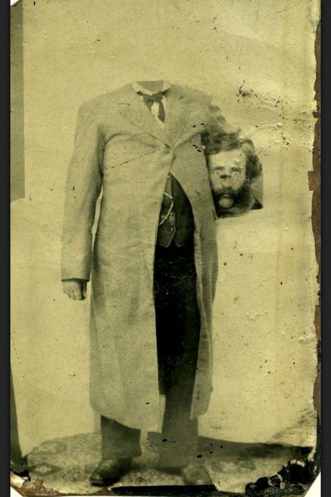 Before the Photoshop: Here Are 20 Creepy Headless Portraits From the ...