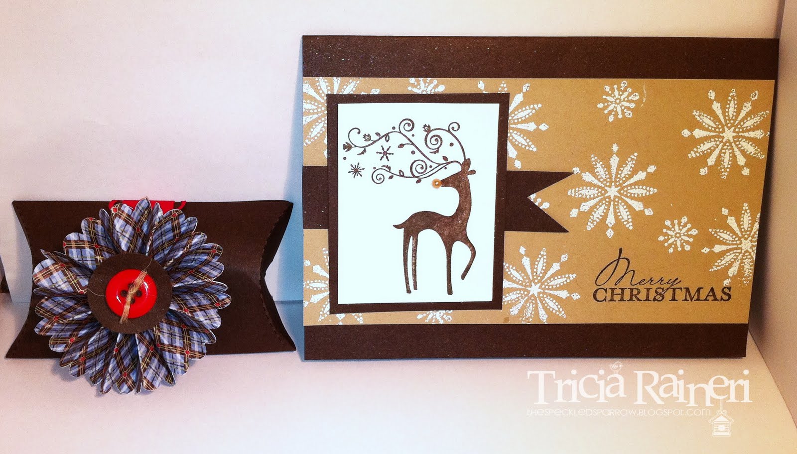 The Speckled Sparrow: Stampin' Up! Dasher Card