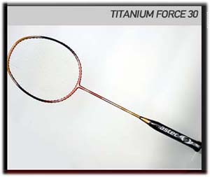 ASTEC RACKET "Titanium Force" Series (all round player) ~ Sport Sarko
