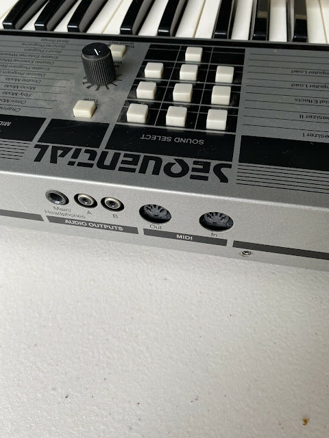 MATRIXSYNTH: 1984 Sequential Circuits Max 610 Analog Synthesizer SN 01905 w/ Original MIDIGUIDE ...