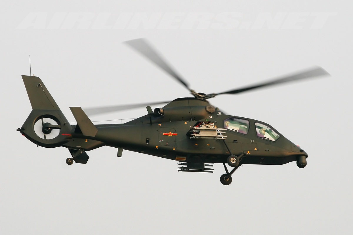 Harbin Z-19 Attack Helicopter of Chinese Air Force