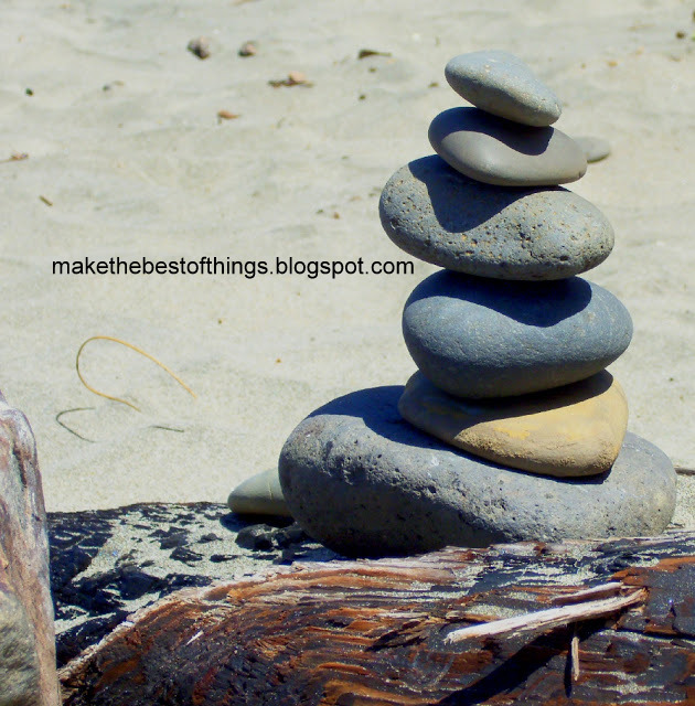 Make The Best of Things: DIY Zen Stone Stacks