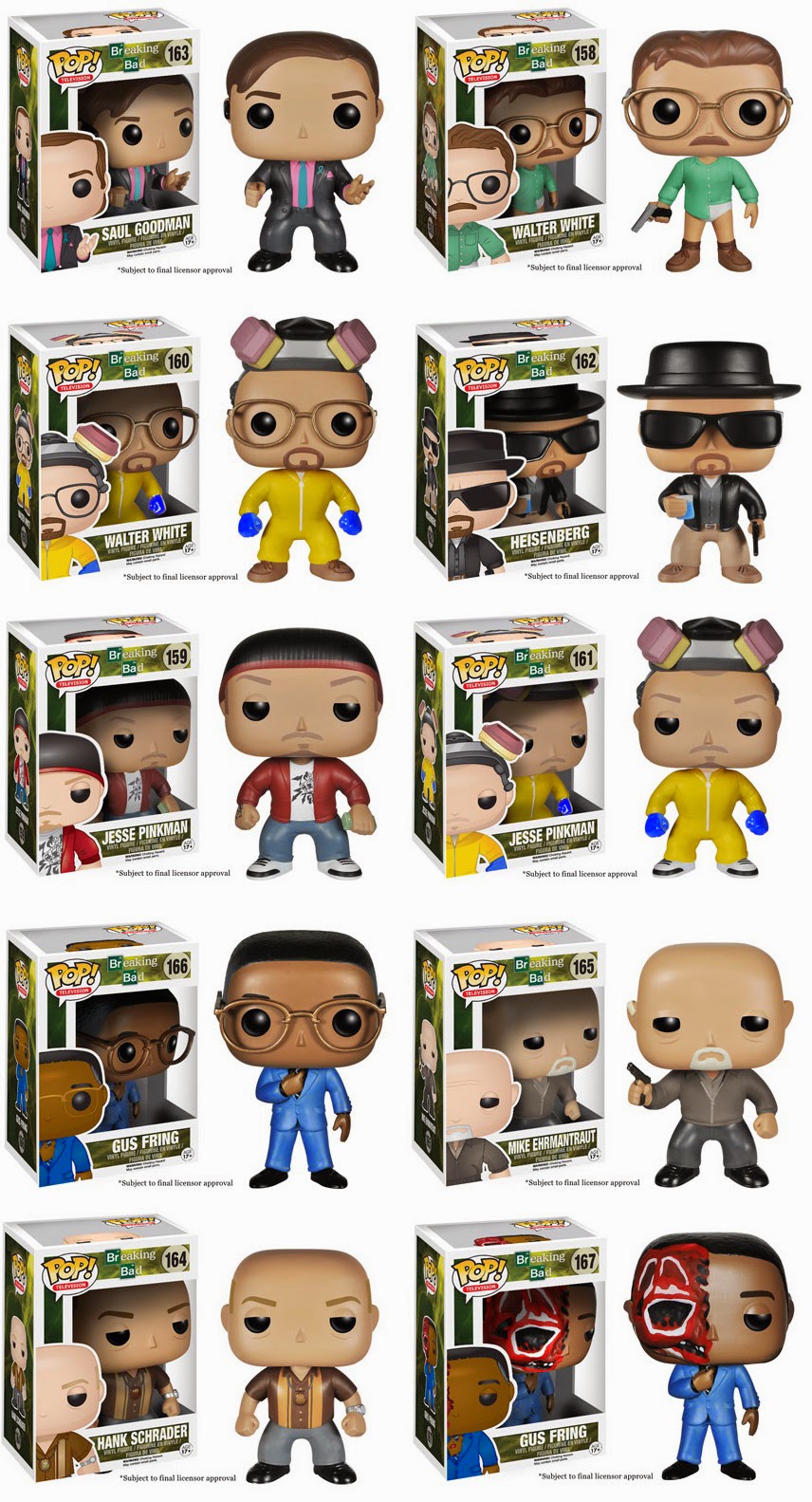 Collecting Toyz: Breaking Bad POP! Vinyl Figures