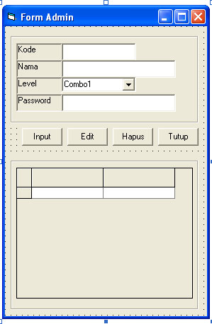 Membuat Form Kasir Pada VB 6.0 - Pintar VB | Tutorial Visual Basic