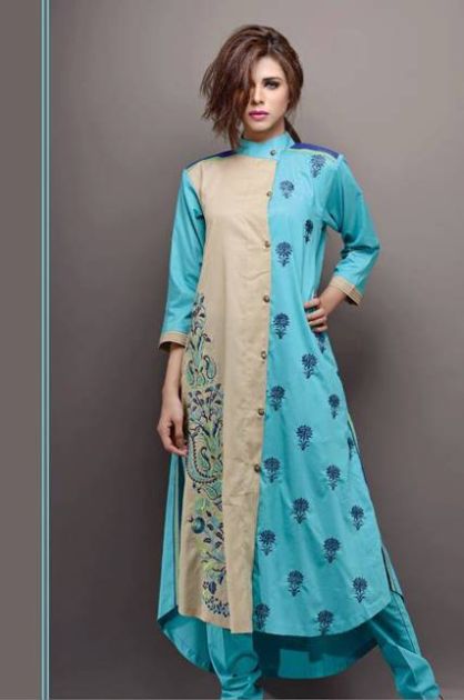 New Simple Dress Designs 2015 For Women ~ Fashionip