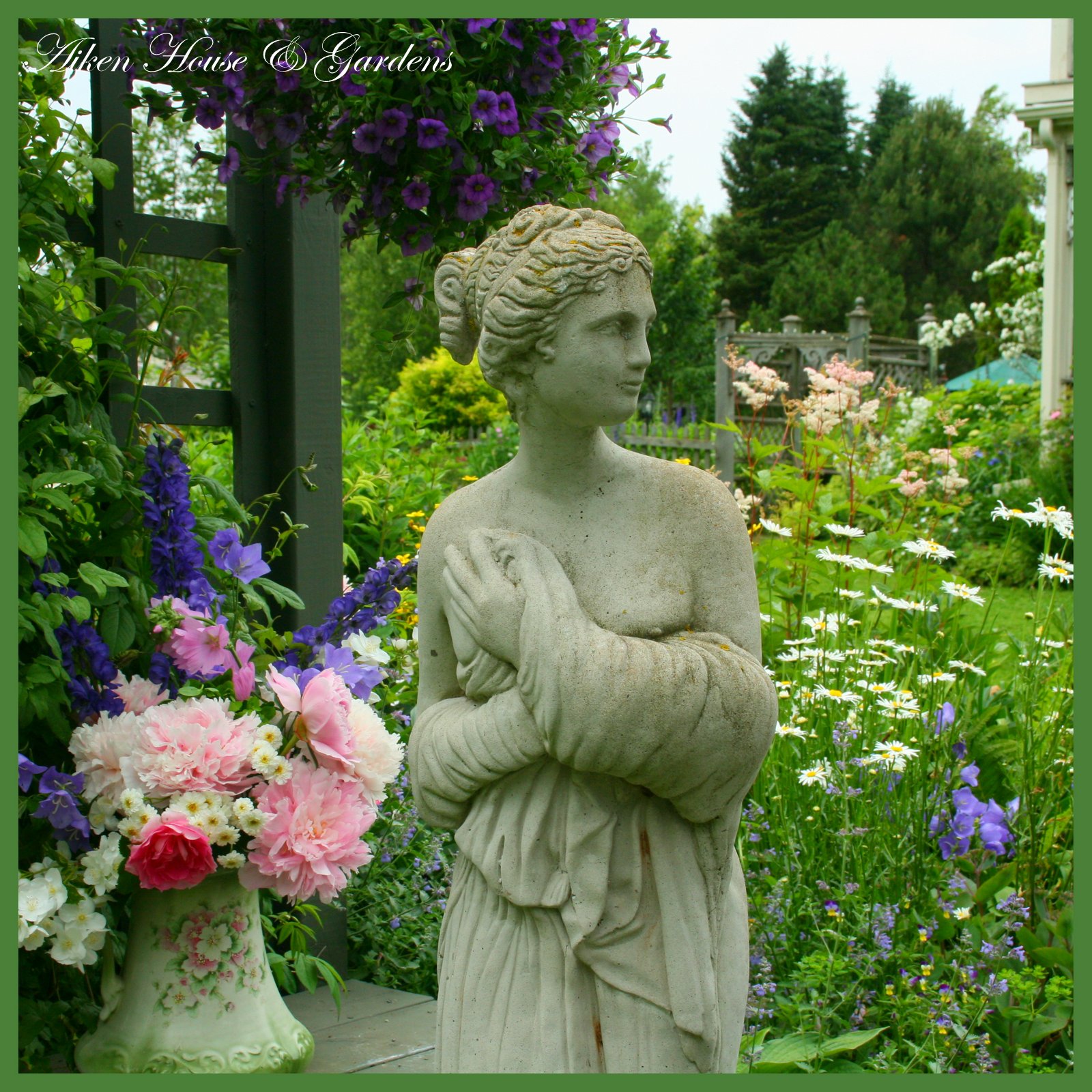 Aiken House & Gardens: Garden Statuary