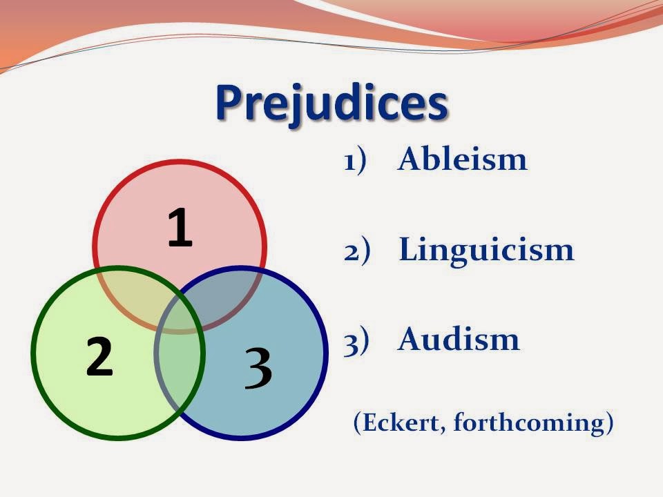 Audism: Ableism-Linguicism-Audism