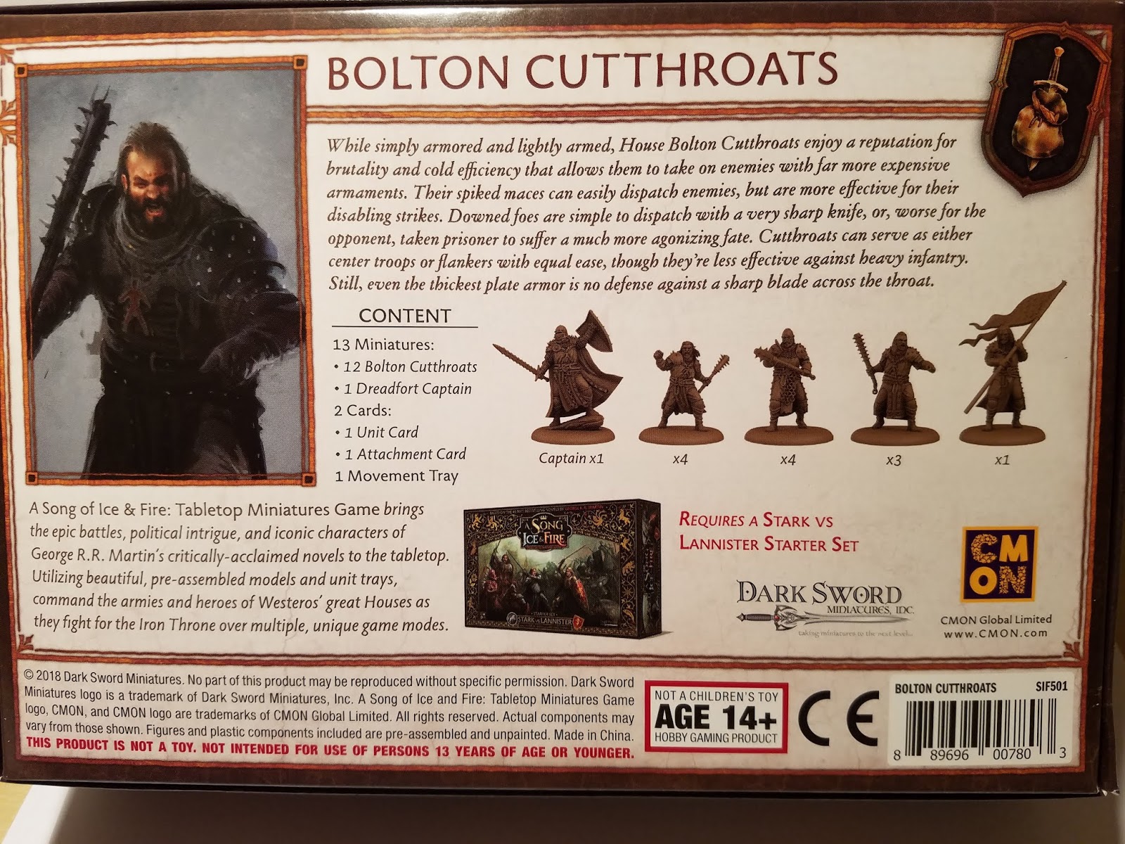 Boisterous Exuberance: Bolton Cutthroats [Song of Ice and Fire ...