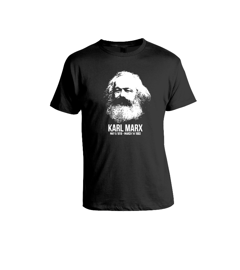 KARL MARX DESIGNED T-SHIRT - INK YOUR SHIRT