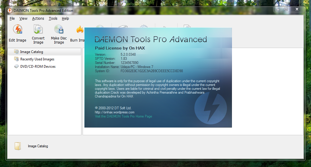 Daemon tools pro advanced 5.20 with crack : utscatda