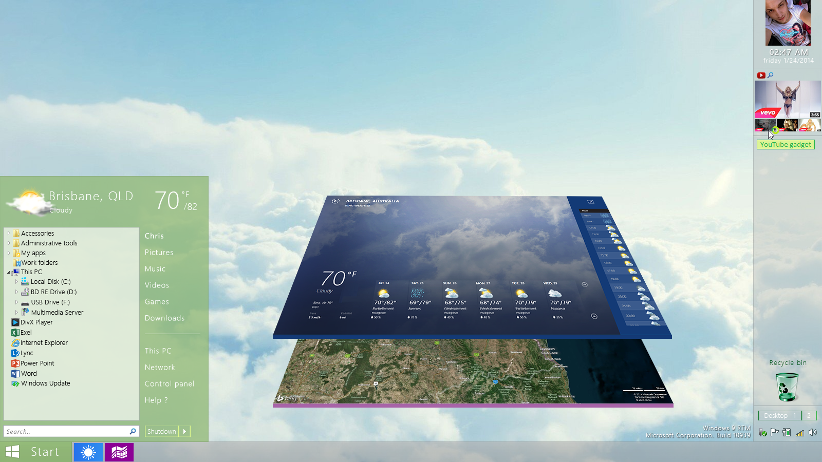Learn New Things: Windows 9 First Look of Feature, Design, Apps