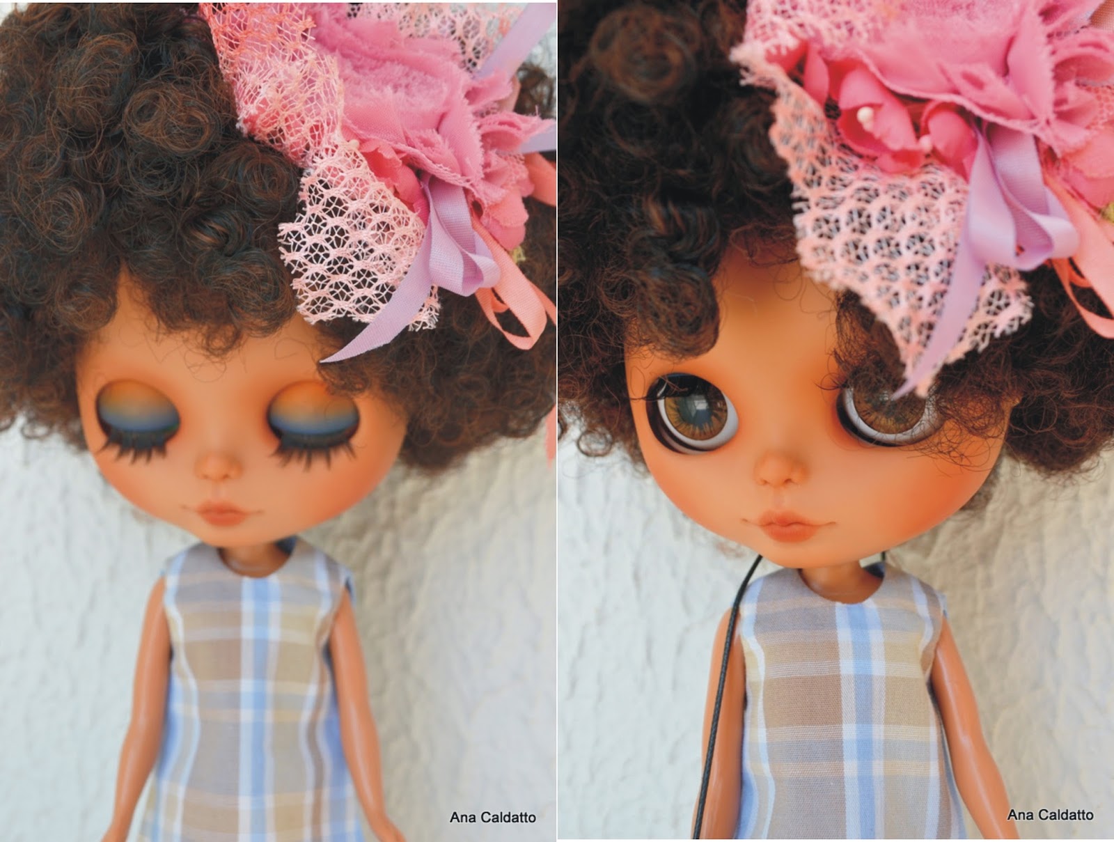 Ana Caldatto : Boneca Blythe Morena customizada