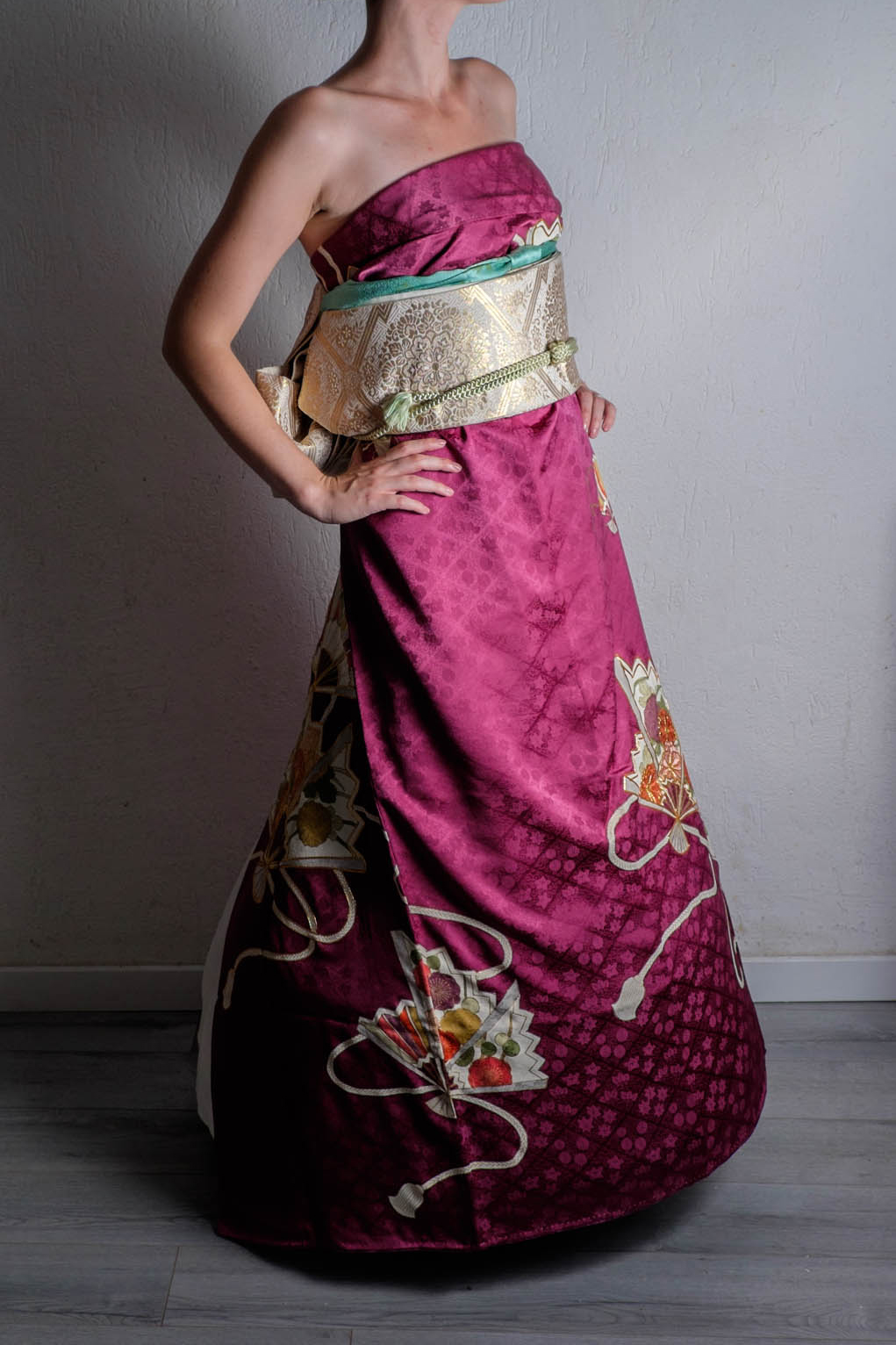 Kaeru no Kimono: Kimono as princess dress