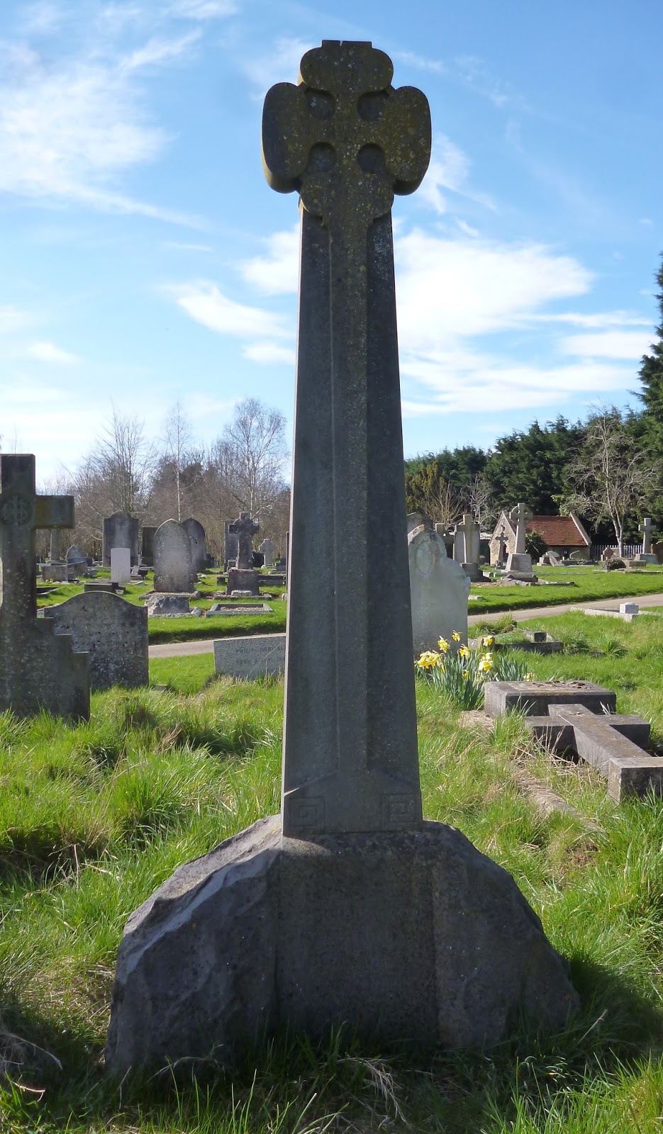 Dr Tony Shaw: Wolvercote Cemetery, Oxford #6 Louise Imogen Guiney