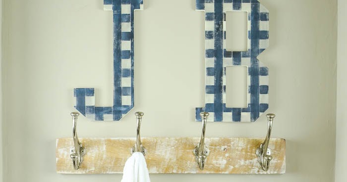 How to Paint a Buffalo Check Pattern | i should be mopping the floor