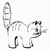 Mustrilaegas: Mänguasi Kass